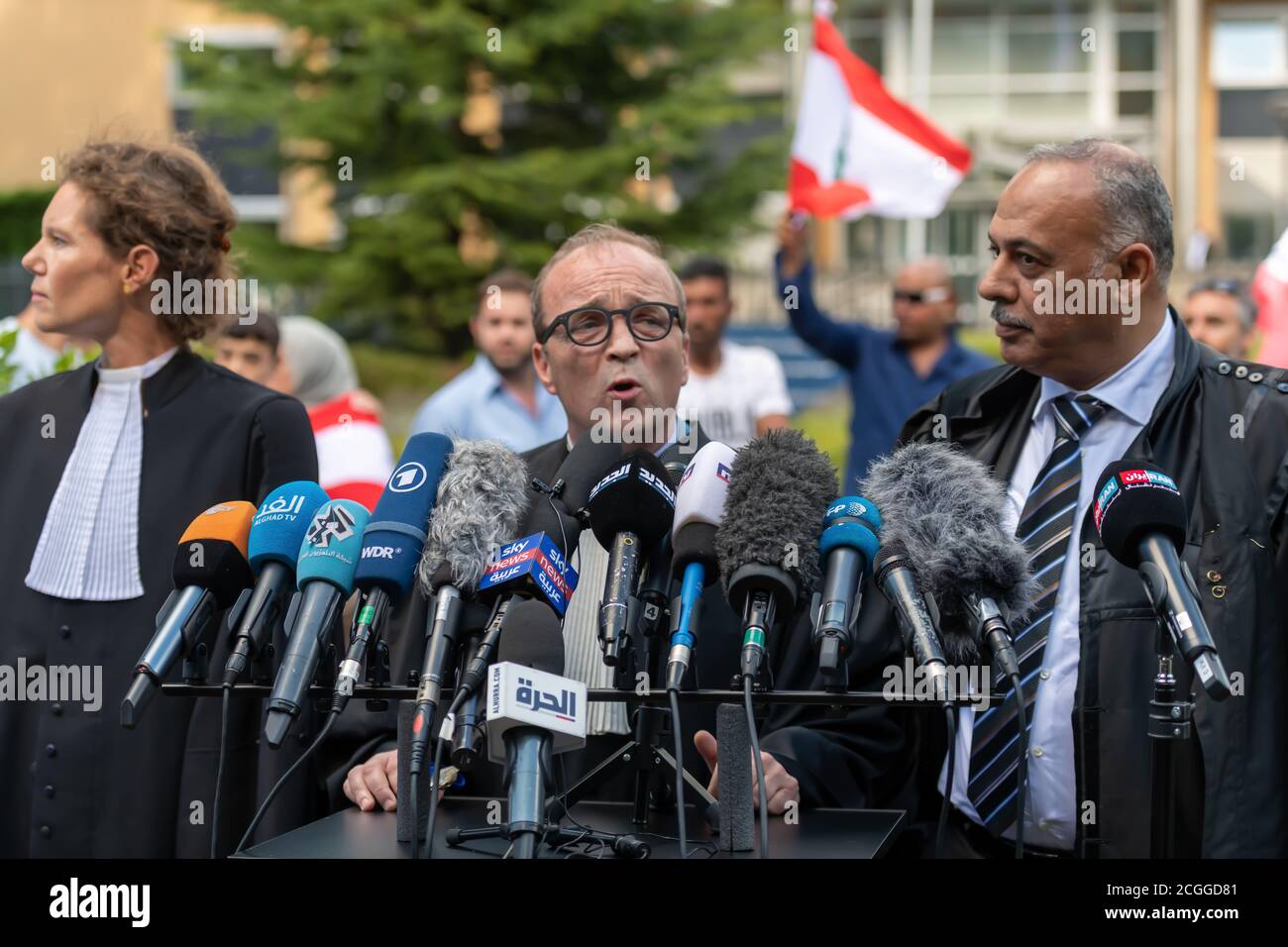 Prime minister of the republic of lebanon hi-res stock photography and ...