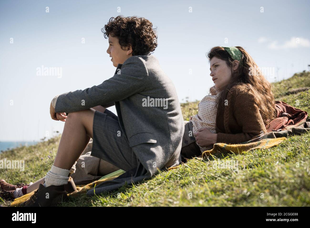 GEMMA ARTERTON and LUCAS BOND in SUMMERLAND (2020), directed by JESSICA ...
