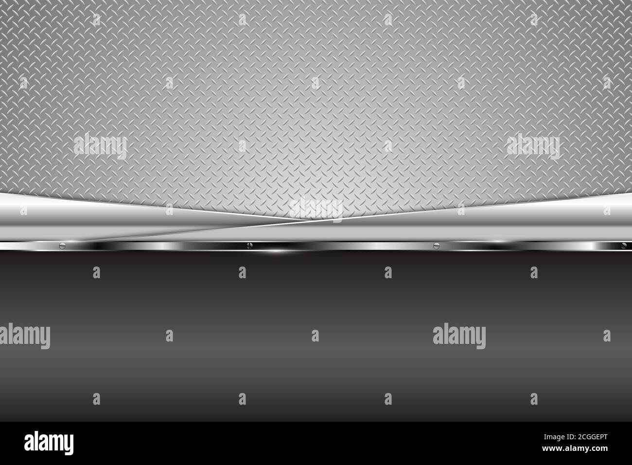 Metallic background of gary and silver with metal texture Stock Vector ...