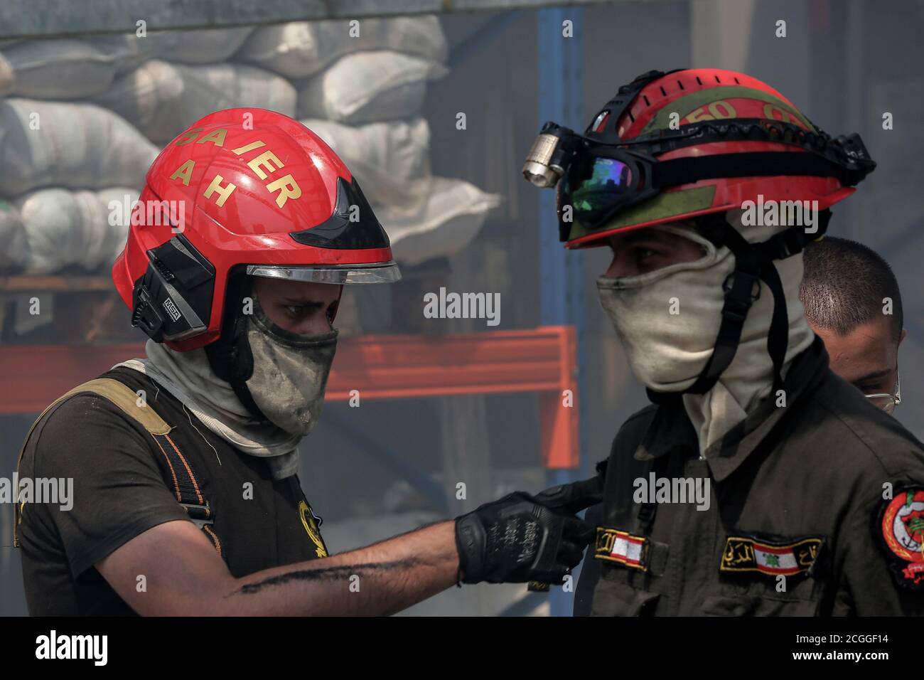 Civil defence volunteers hi-res stock photography and images - Alamy