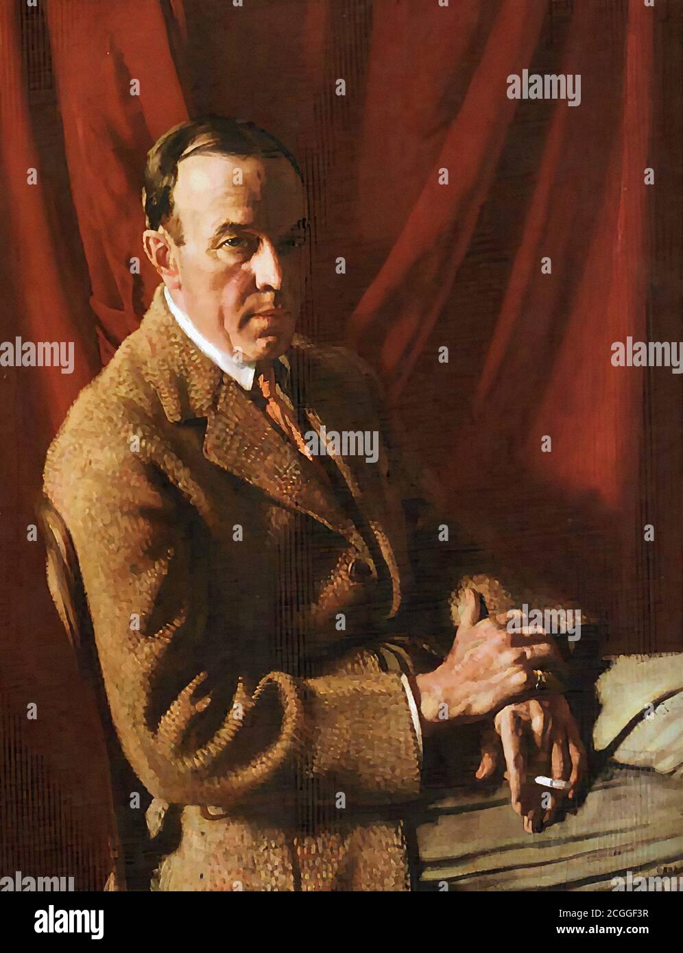 Orpen Sir William - Portrait of Stephen Carlton Clark - British School ...