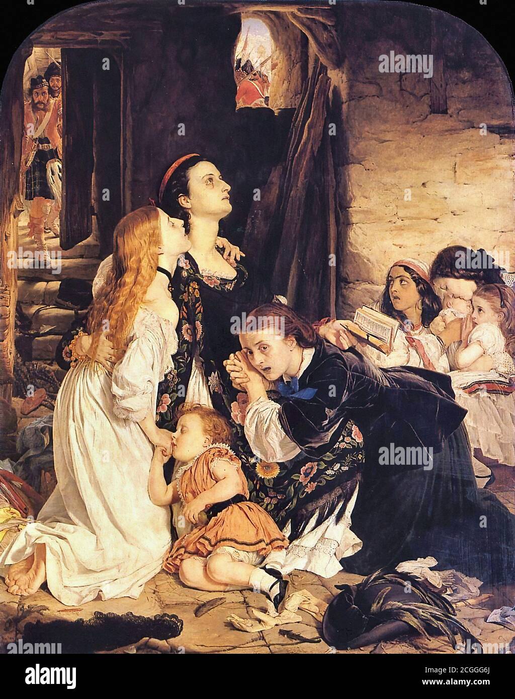 Paton Joseph Noel - in Memoriam - British School - 19th Century Stock ...