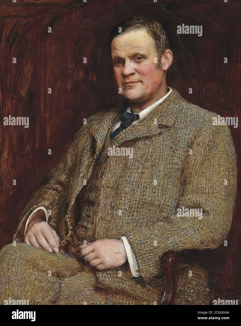 Peacock Ralph - Portrait of Edward Herbert Fison - British School ...