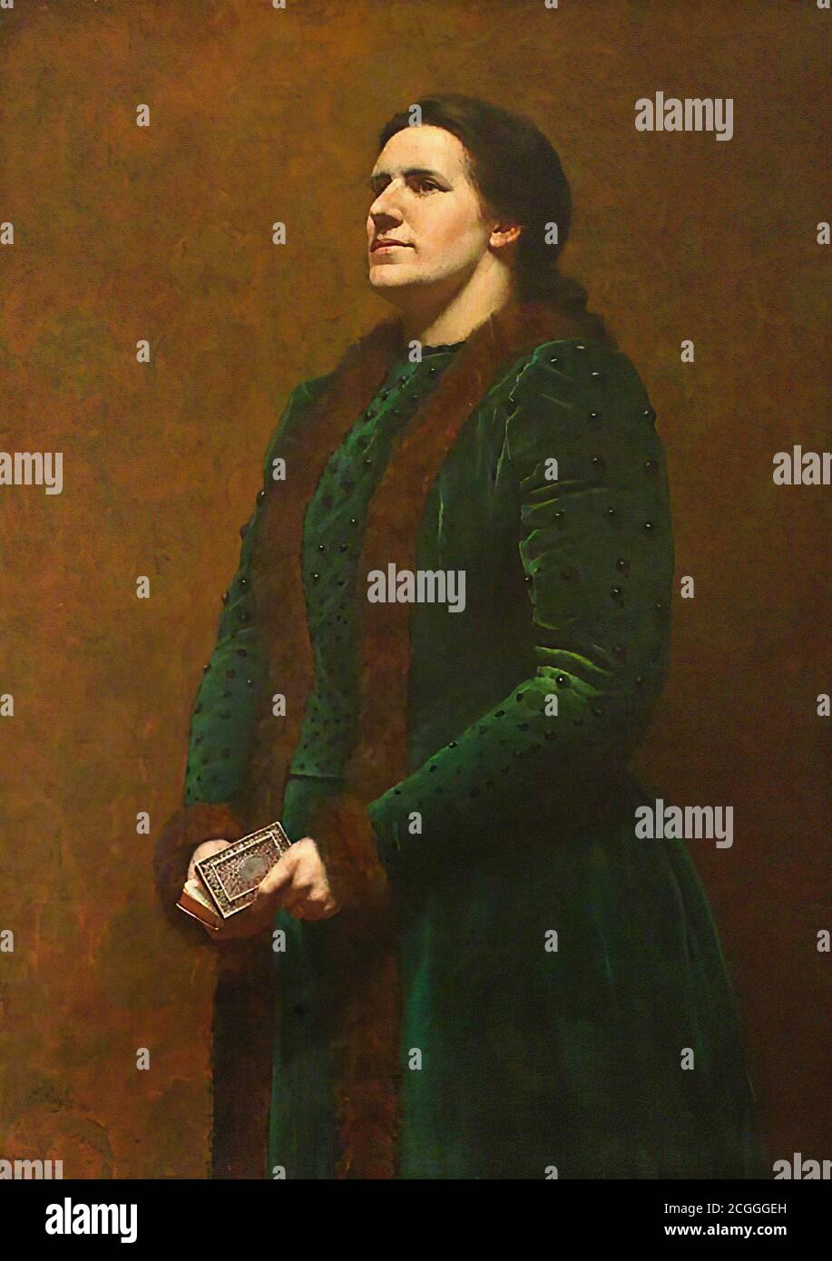 Penrose James Doyle - Portrait of Antoinette Sterling - British School ...