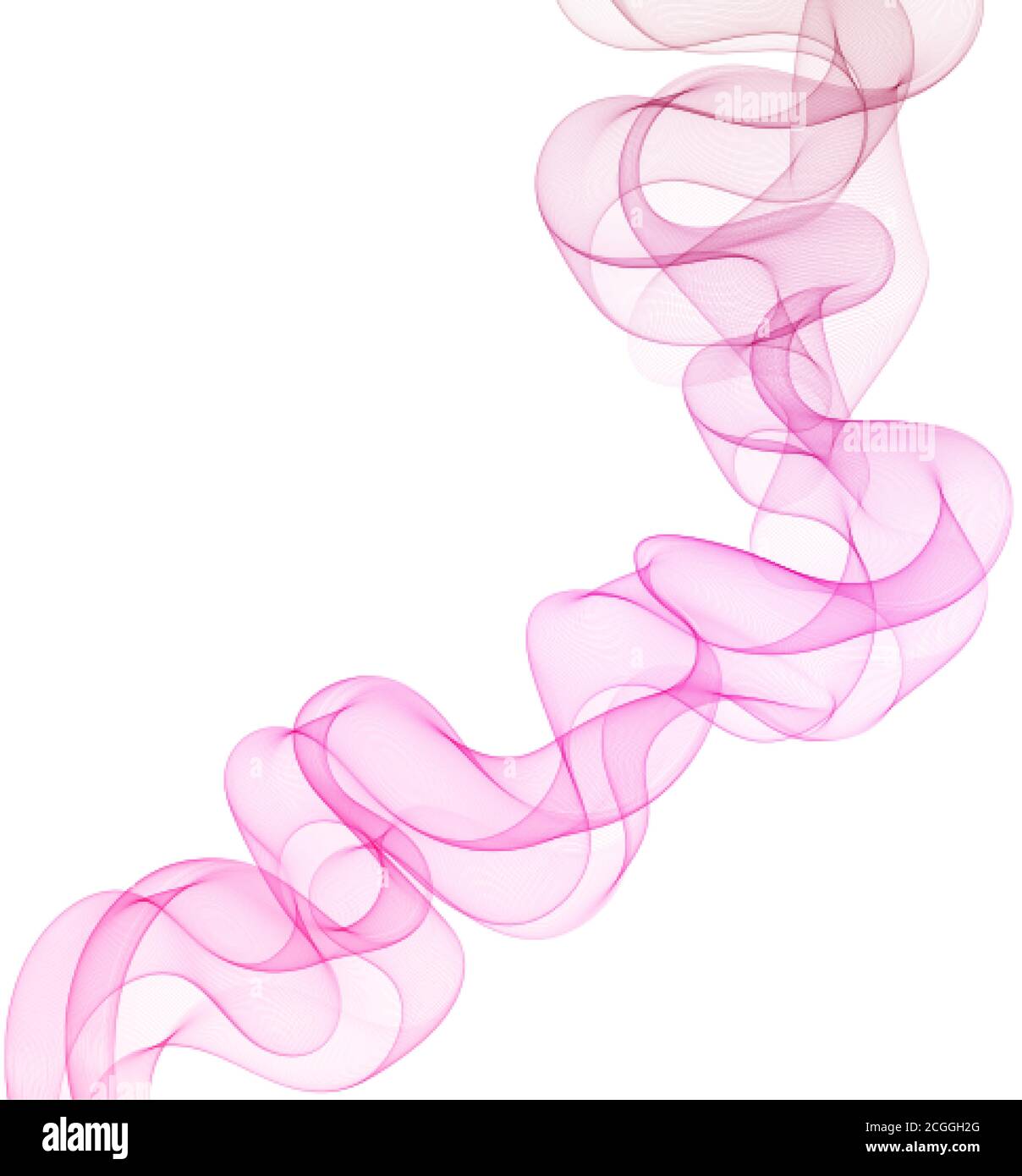 Purple wavy smooth lines. Vector abstract background. Wave as a design ...