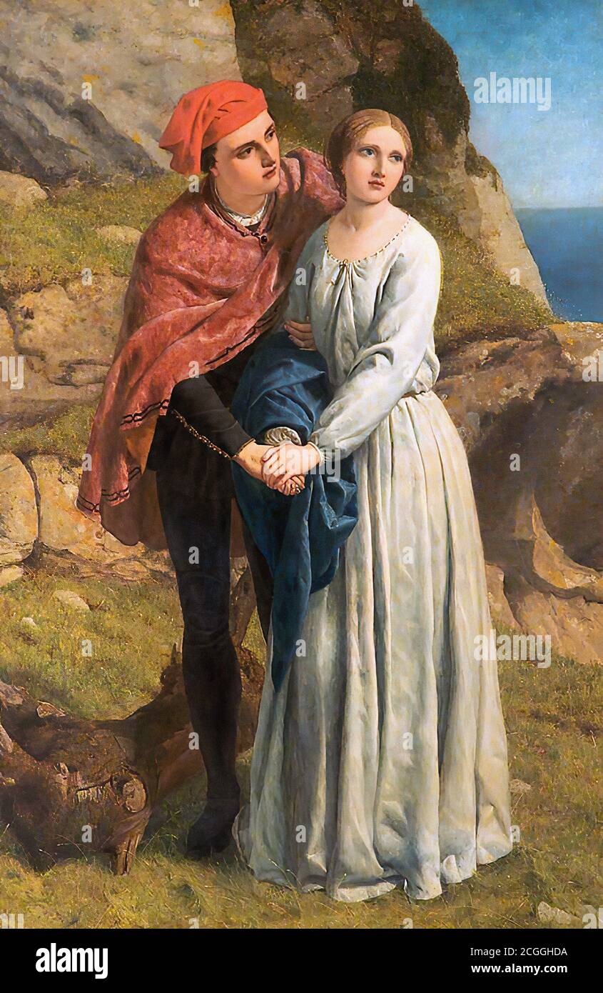 Pickersgill Frederick Richard - Ferdinand and Miranda (from 'the ...