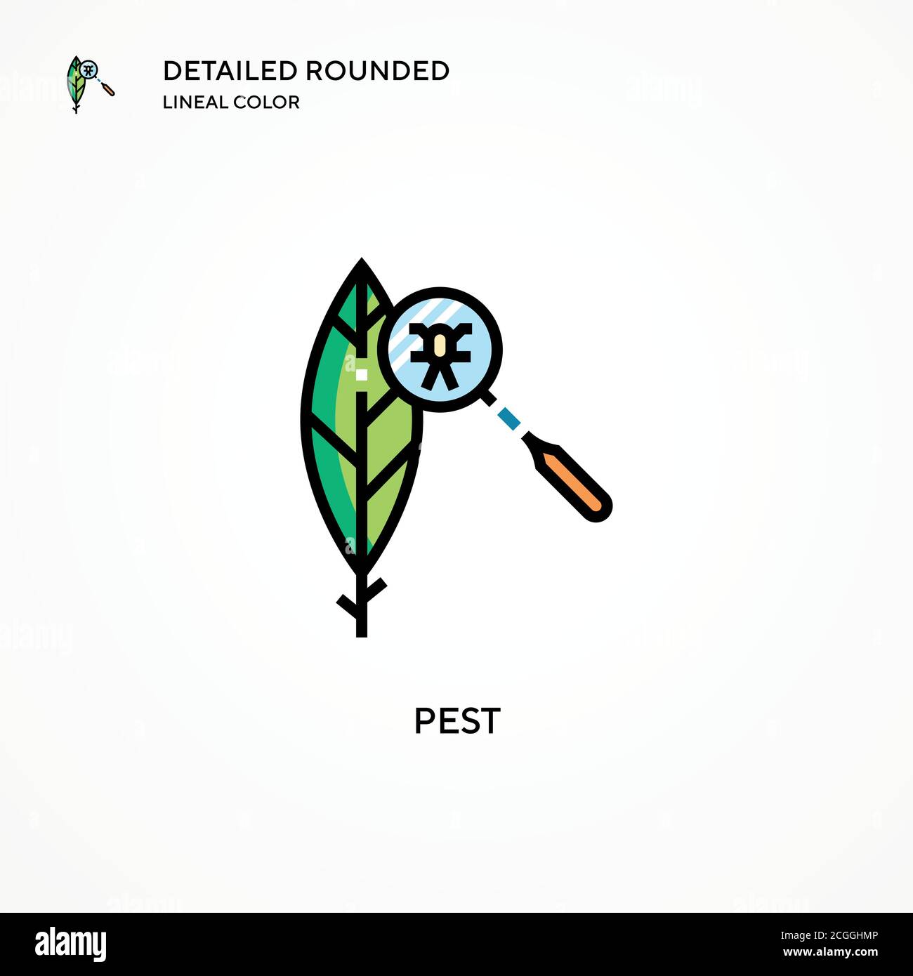 Pest vector icon. Modern vector illustration concepts. Easy to edit and ...