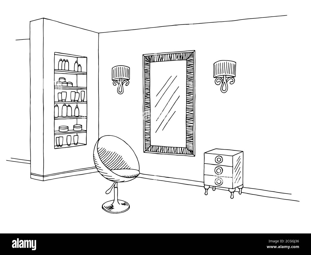 Salon architecture Cut Out Stock Images & Pictures - Alamy