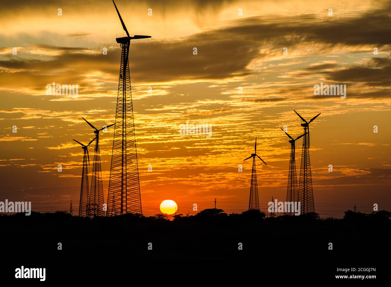 Jaisalmer wind farm hi-res stock photography and images - Alamy