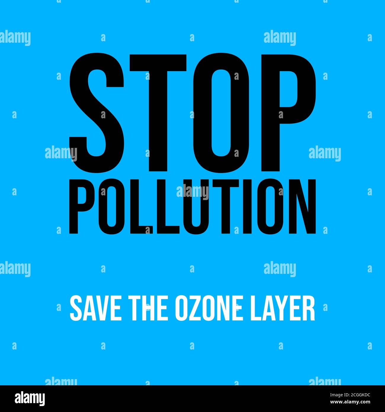 Ozone Layer Pollution Poster
