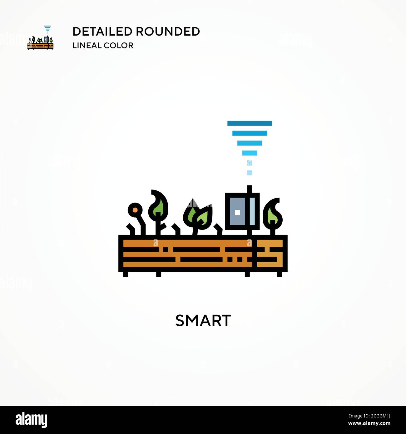 Smart vector icon. Modern vector illustration concepts. Easy to edit ...