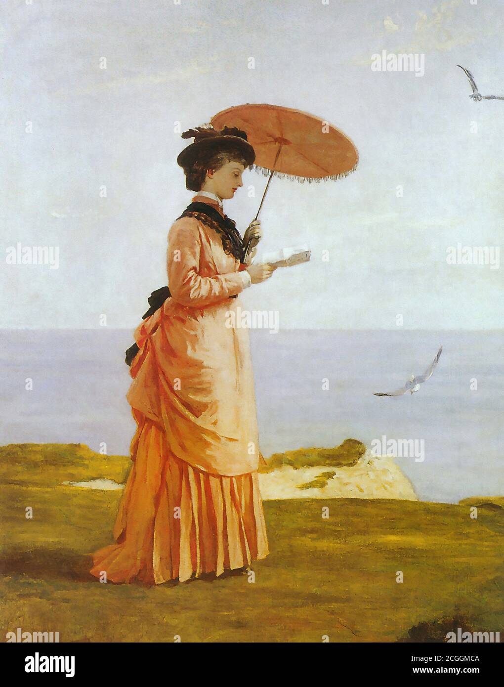 Prinsep Valentine Cameron - Lady Tennyson on Afton Downs - British ...