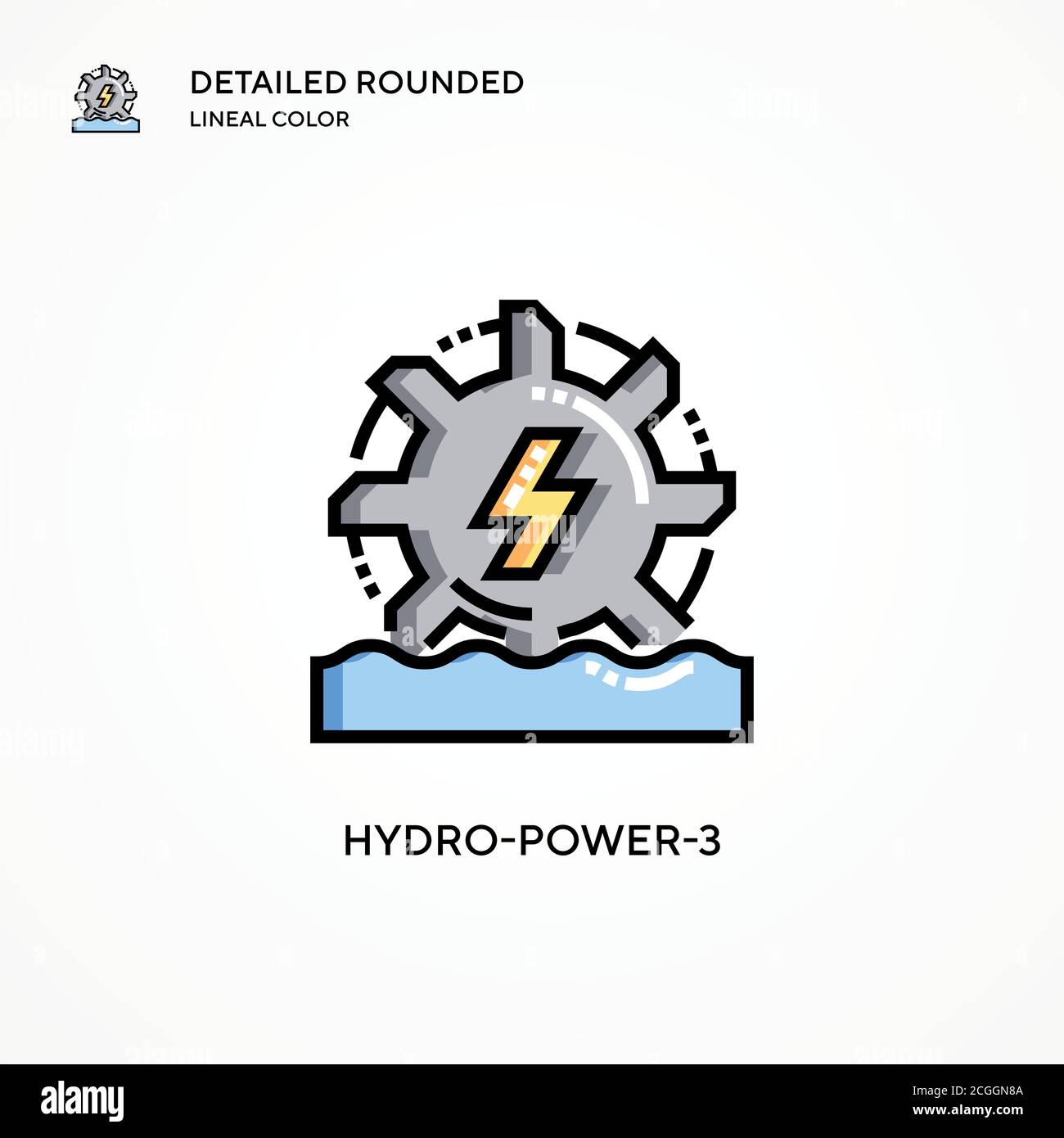 Hydro power plant asia Stock Vector Images - Alamy