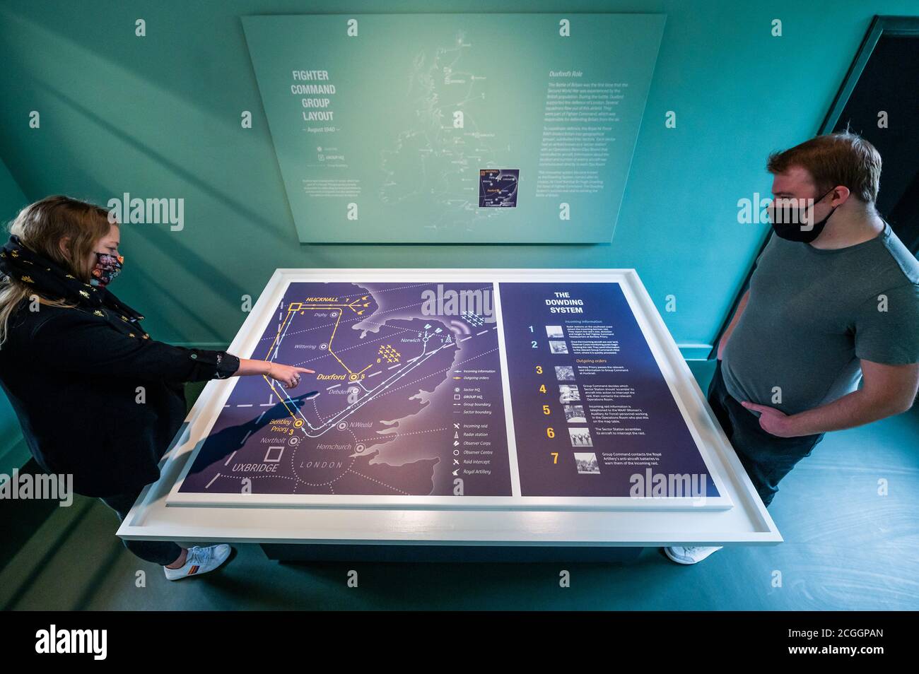 London, UK. 11th Sep, 2020. A map showing the area of operations of teh ...
