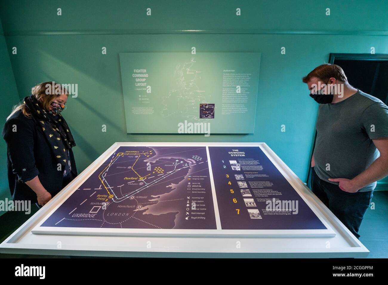 London, UK. 11th Sep, 2020. A map showing the area of operations of teh ...