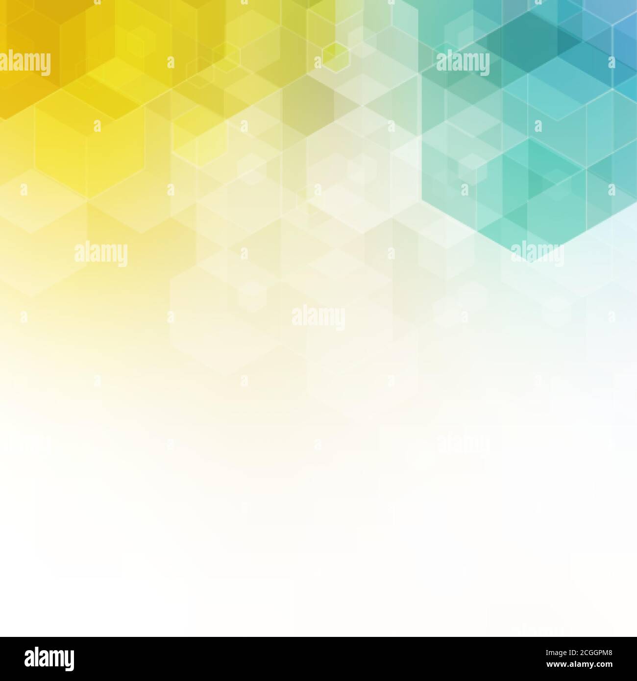 Polygonal style colored hexagon background. Vector eps 10 Stock Vector ...