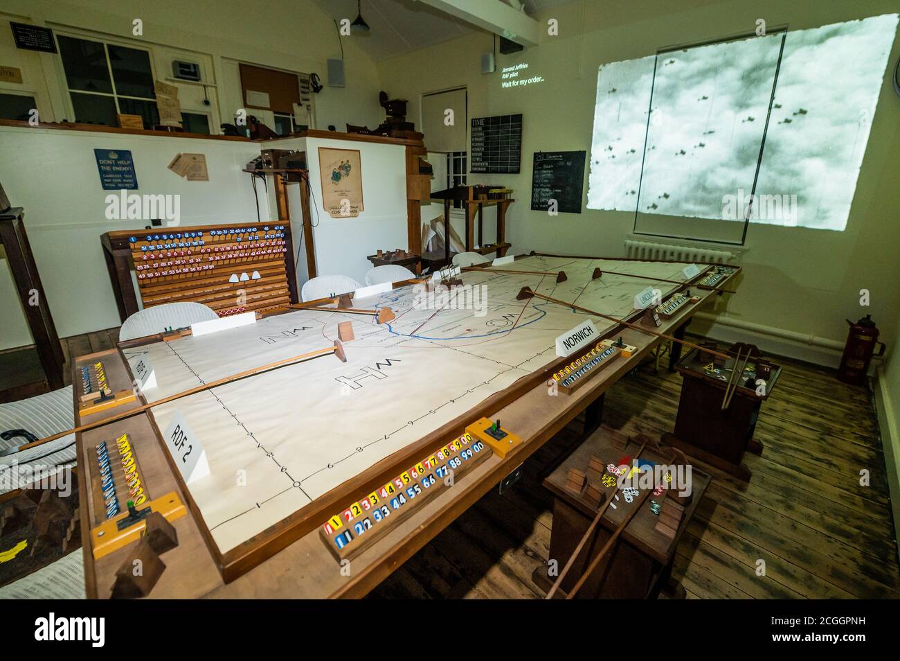 Plotting room world war two hi-res stock photography and images - Alamy
