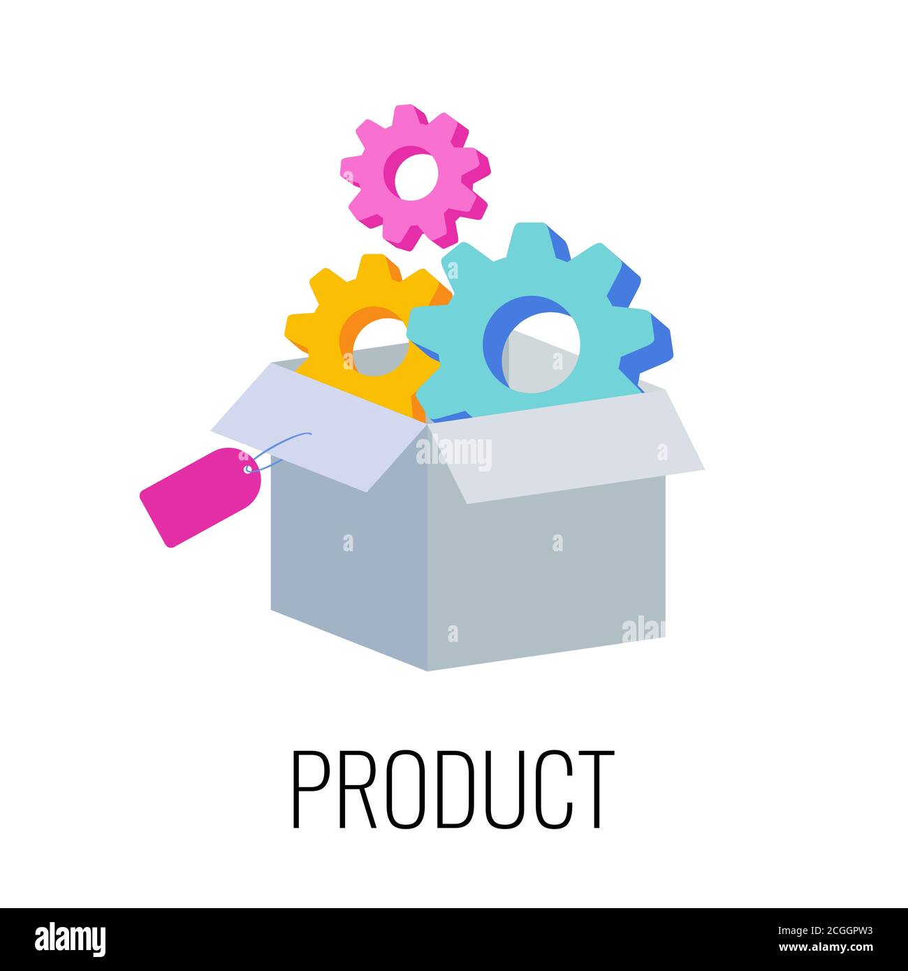 Product Infographics Icon. Successful content marketing strategy Stock ...