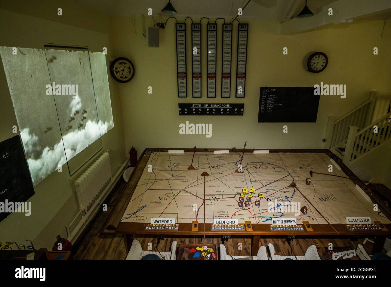 Plotting room world war two hi-res stock photography and images - Alamy