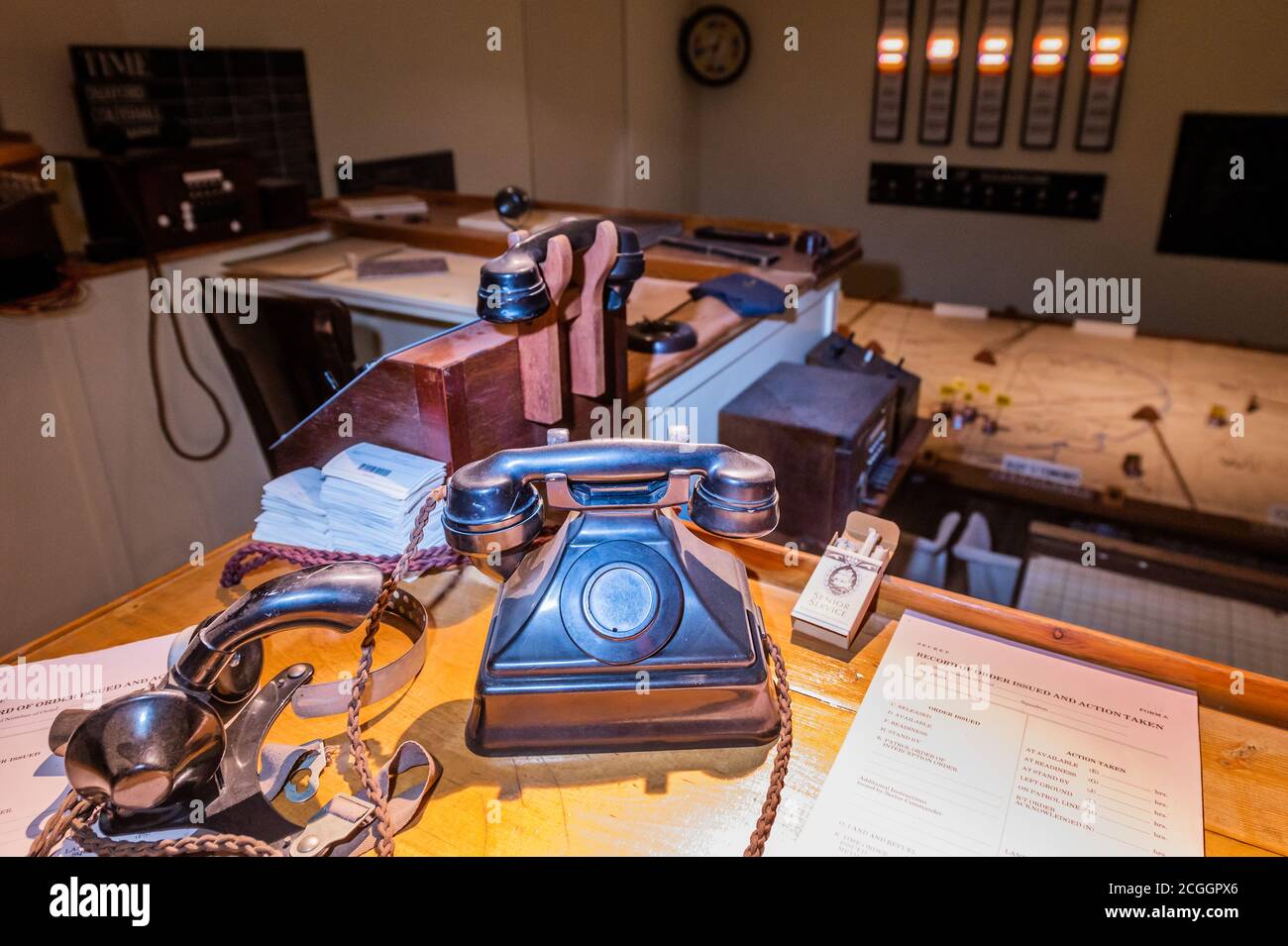 Plotting room world war two hi-res stock photography and images - Alamy