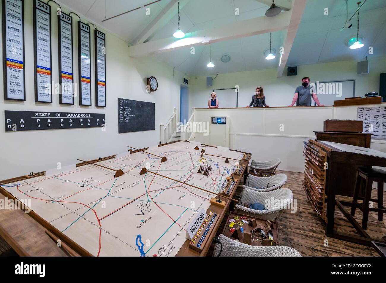 Plotting room world war two hi-res stock photography and images - Alamy