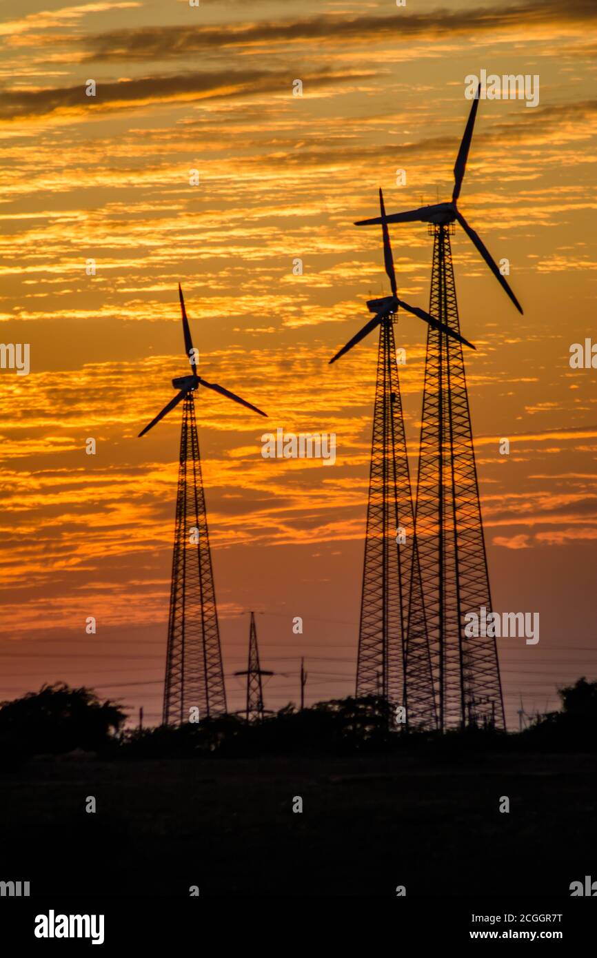 Indian Wind Energy Turbines High Resolution Stock Photography and ...