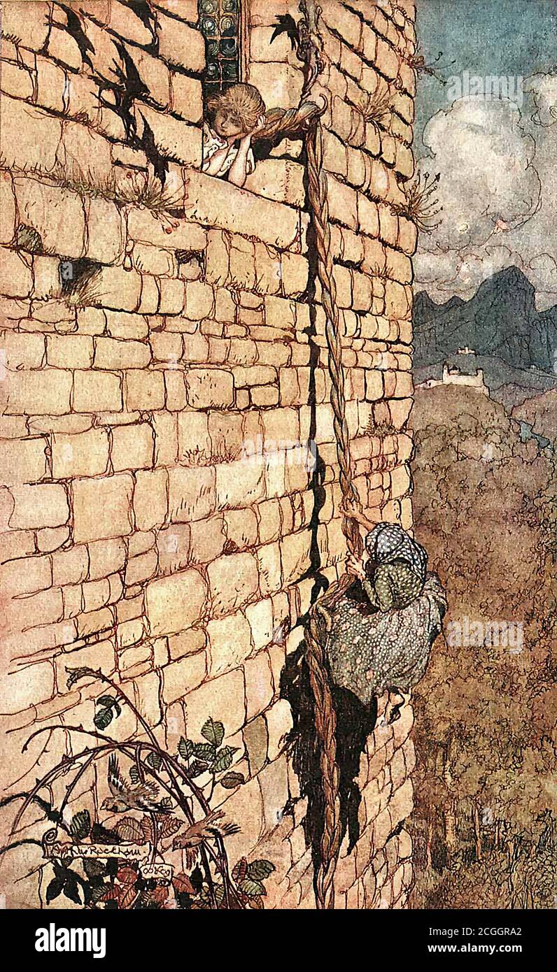 Grimm Brothers Fairy Tales Rapunzel