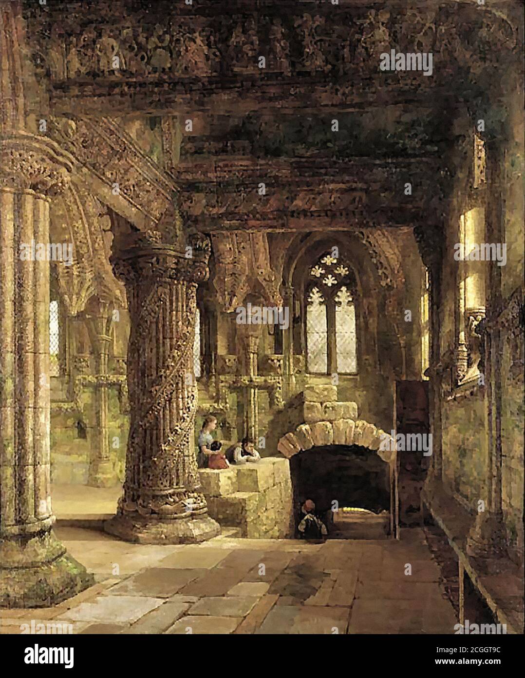 Rayner Louise - the Apprentice Pillar Roslyn Chapel 1 - British School ...