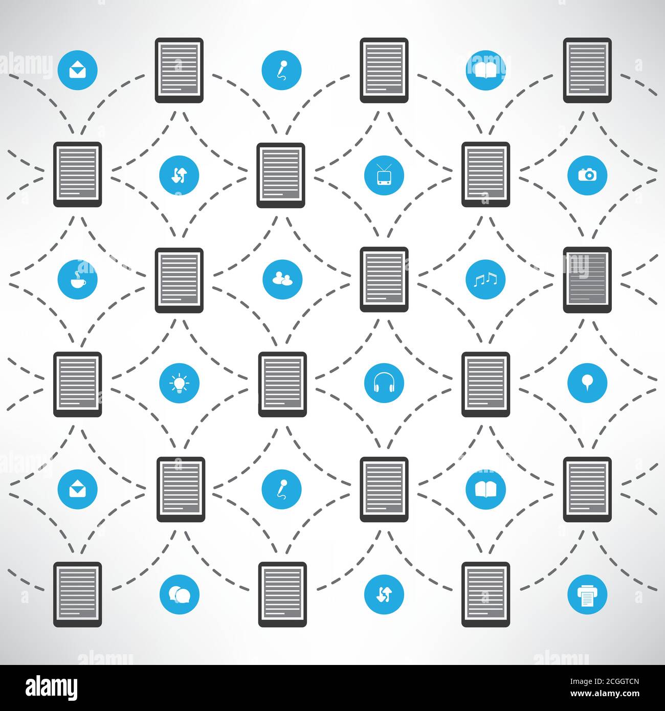 Different digital tablets Stock Vector Images - Alamy