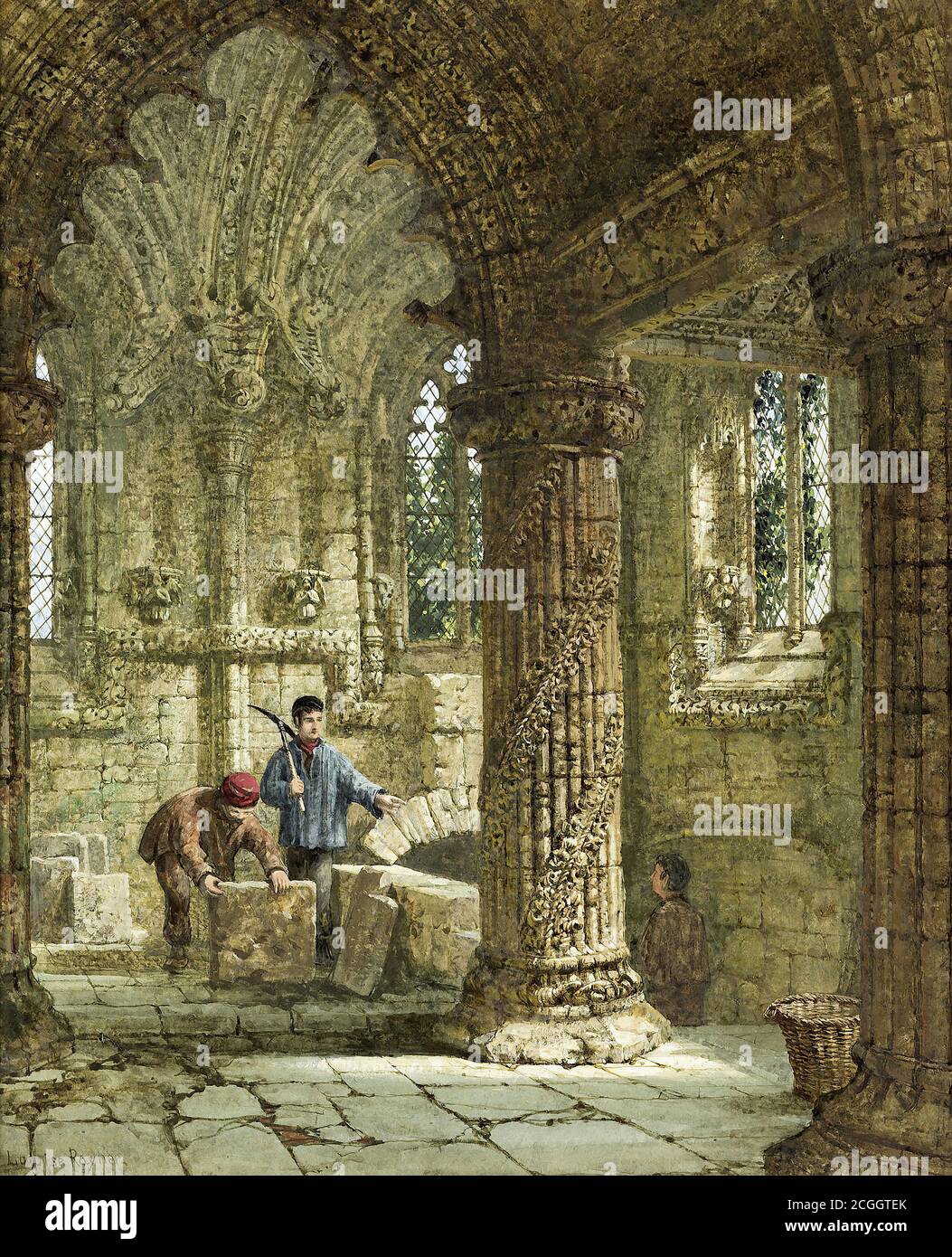 Rayner Louise - the Apprentice Pillar Roslyn Chapel 2 - British School ...