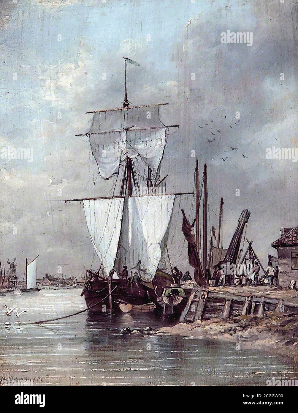 Quayside 19th century hi-res stock photography and images - Alamy