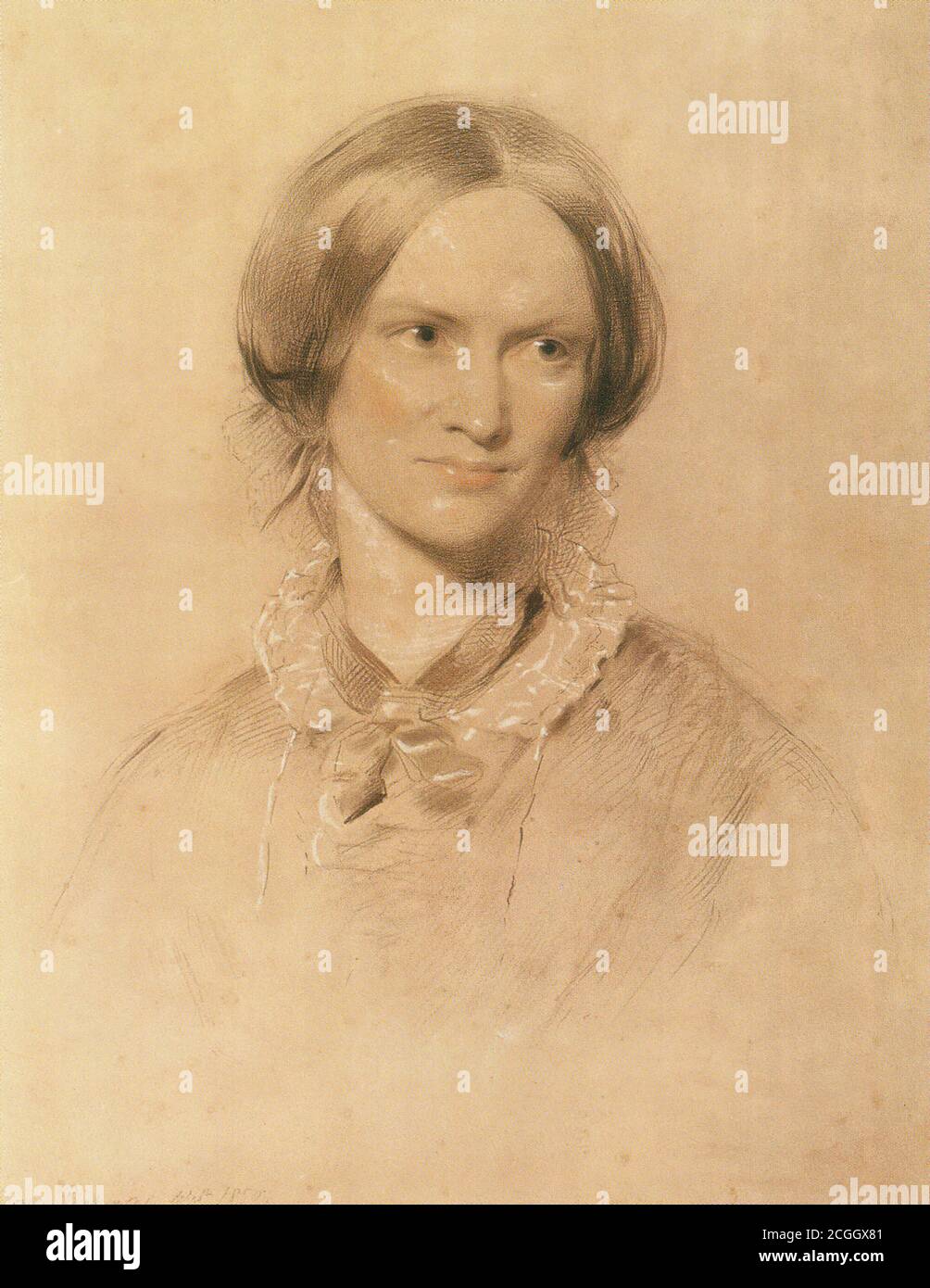 Richmond George - Charlotte Brontë - British School - 19th Century ...