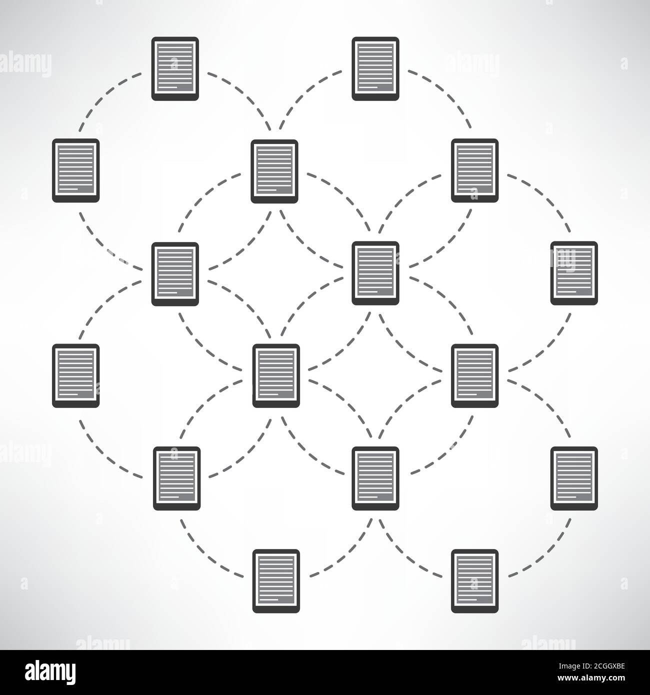 Round people global discussion concept Stock Vector Images - Alamy