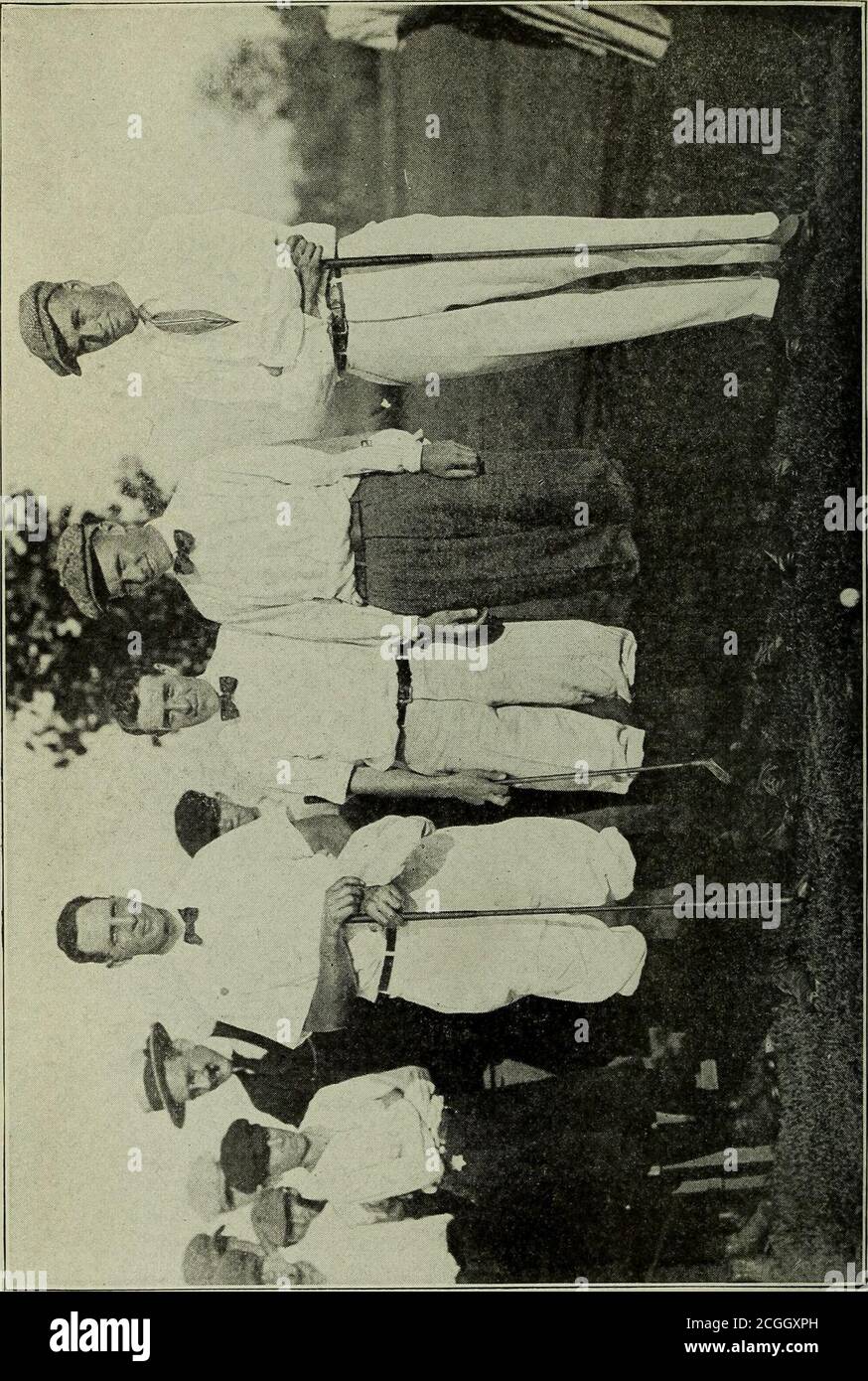 . Chick Evans' golf book . Shorty, caddie and mascot, who helped Evans ...