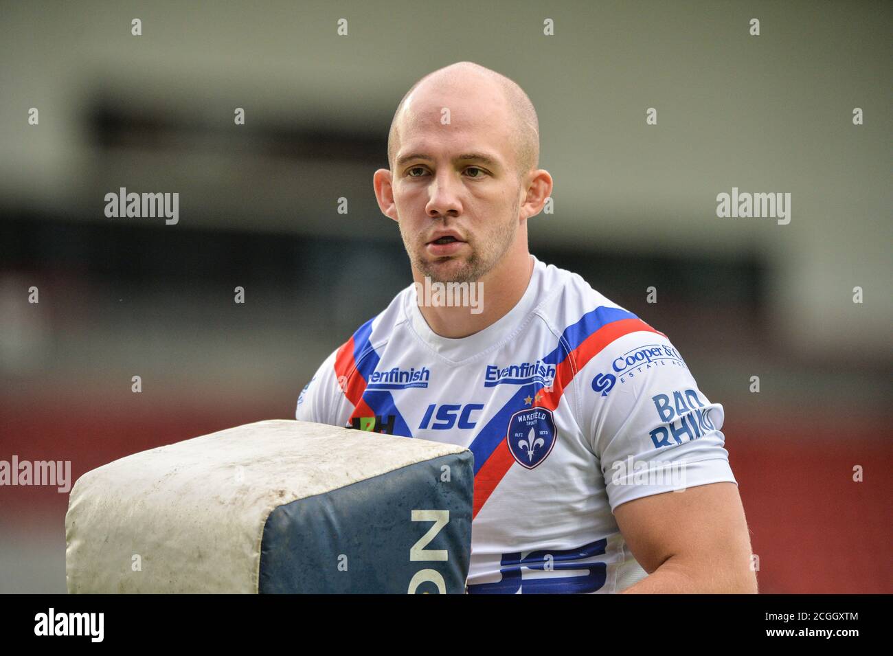 Wakefield Trinity's George King Stock Photo - Alamy