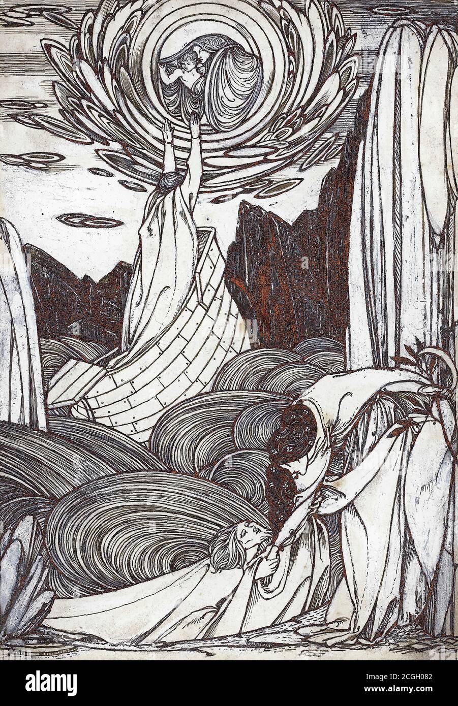 Ricketts Charles De Sousy - Illustration for 'the Kingis Quair' 2 ...