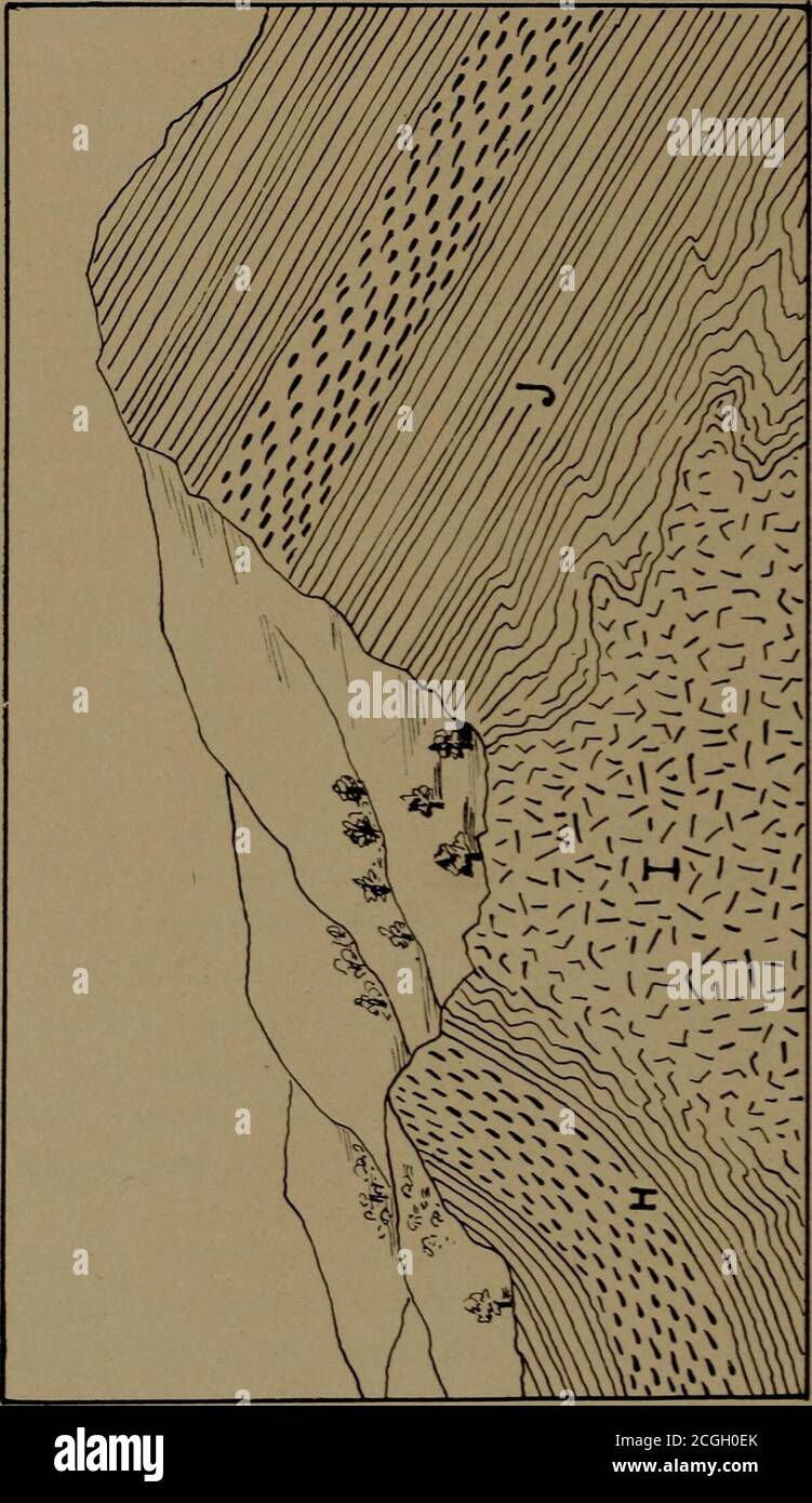 . After earthquake and fire . e is no faulting between the sedimentary ...
