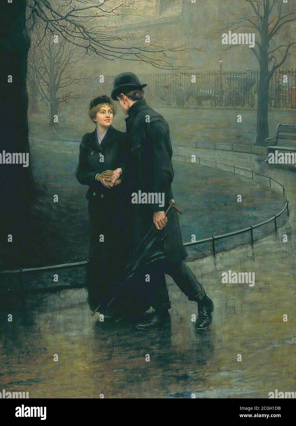 Hugh goldwin riviere the garden of eden hi-res stock photography and ...