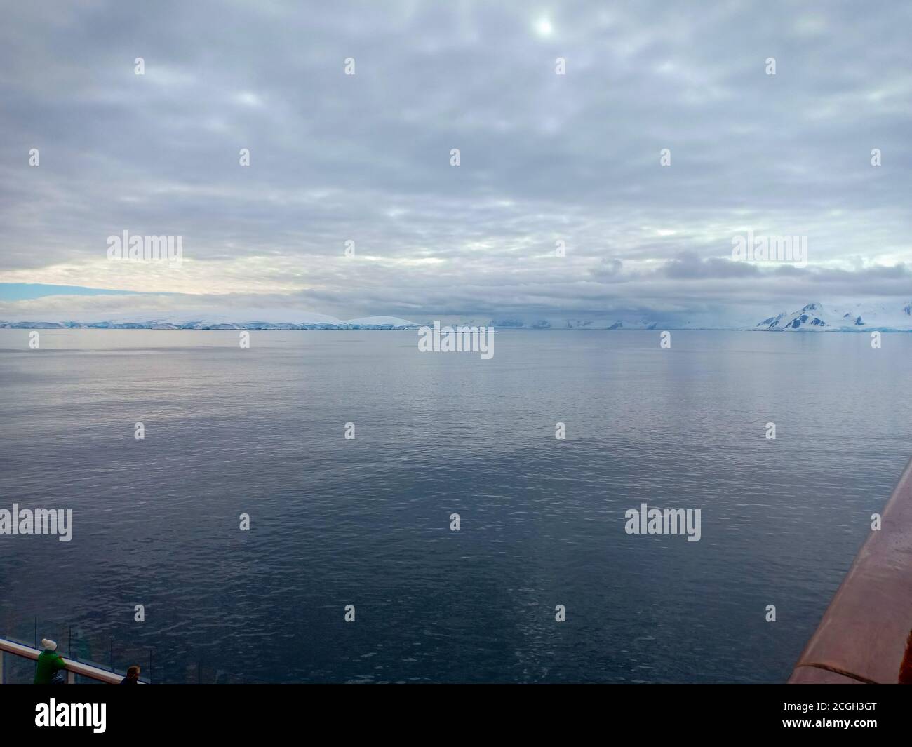 glacier in antarctica and blue ocean Stock Photo - Alamy