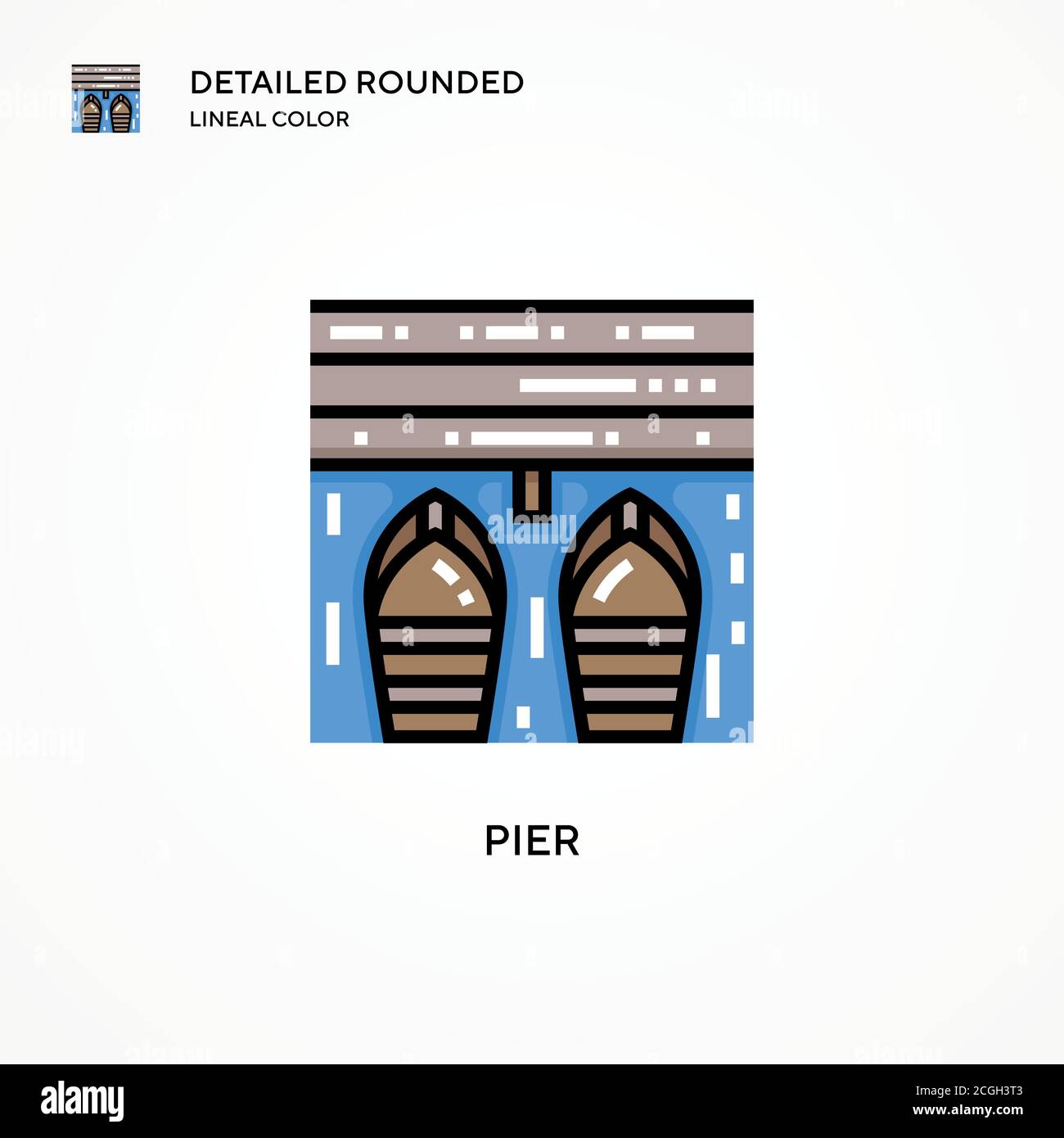 Piers Stock Vector Images - Alamy