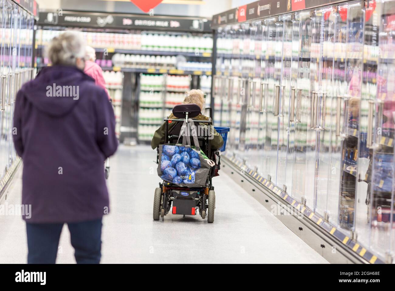 Aldi Supermarket interior Stock Photo - Alamy