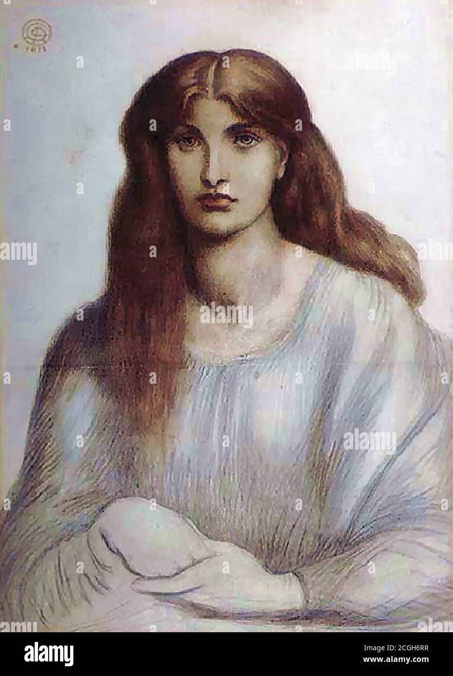 Rossetti Dante Gabriel - Alexa Wilding 1 - British School - 19th ...