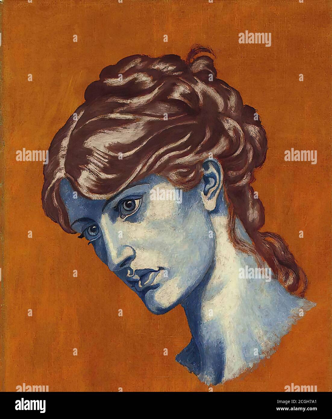 Rossetti Dante Gabriel - Dante's Dream at the Time of the Death of ...