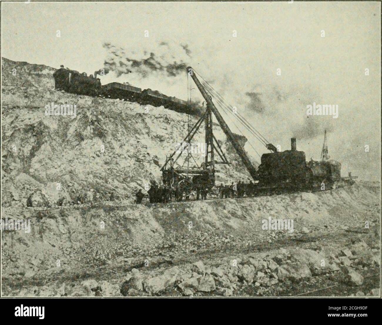 . Steam shovel mining, including a consideration of electric shovels ...