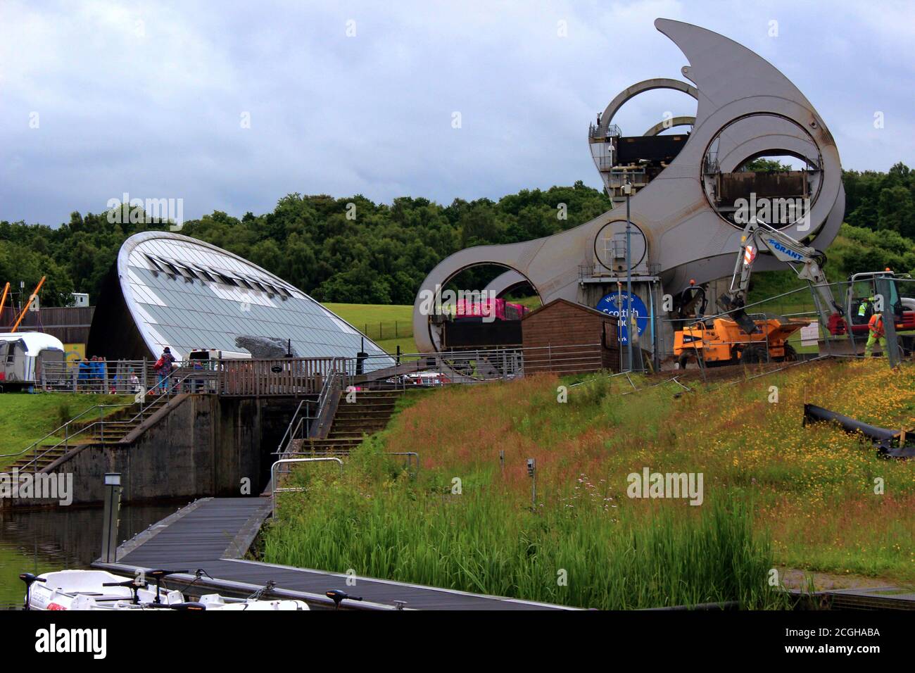 Falkirk Wheel, Scotland Stock Photo - Alamy