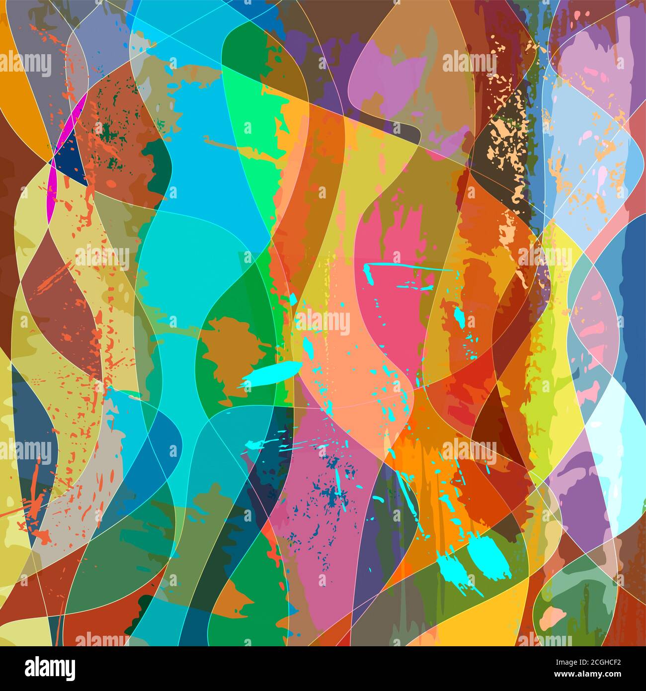 Wave composition Stock Vector Images - Alamy