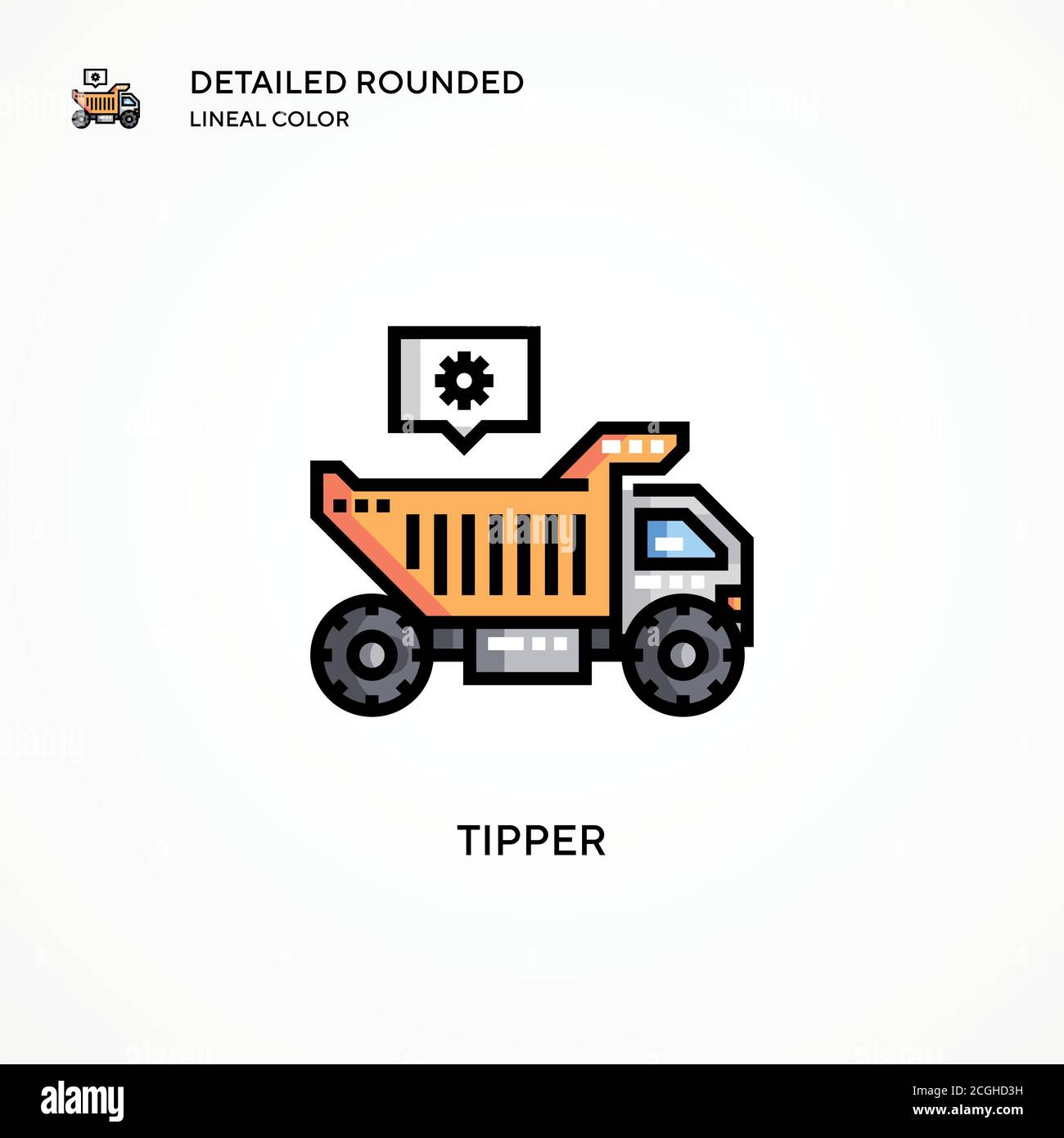 Construction site logistics Stock Vector Images - Alamy