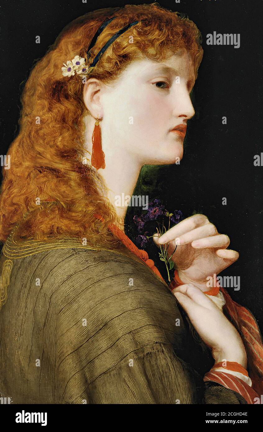 Sandys Anthony Frederick - May Margaret - British School - 19th Century ...