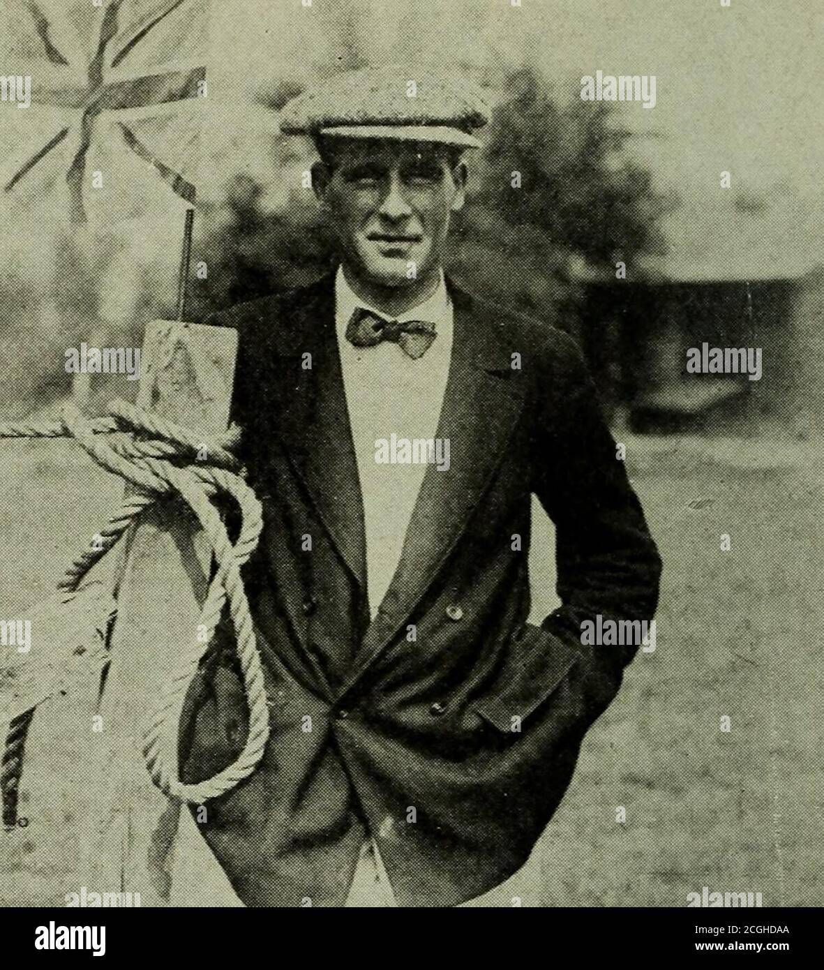 . Chick Evans' golf book Stock Photo - Alamy