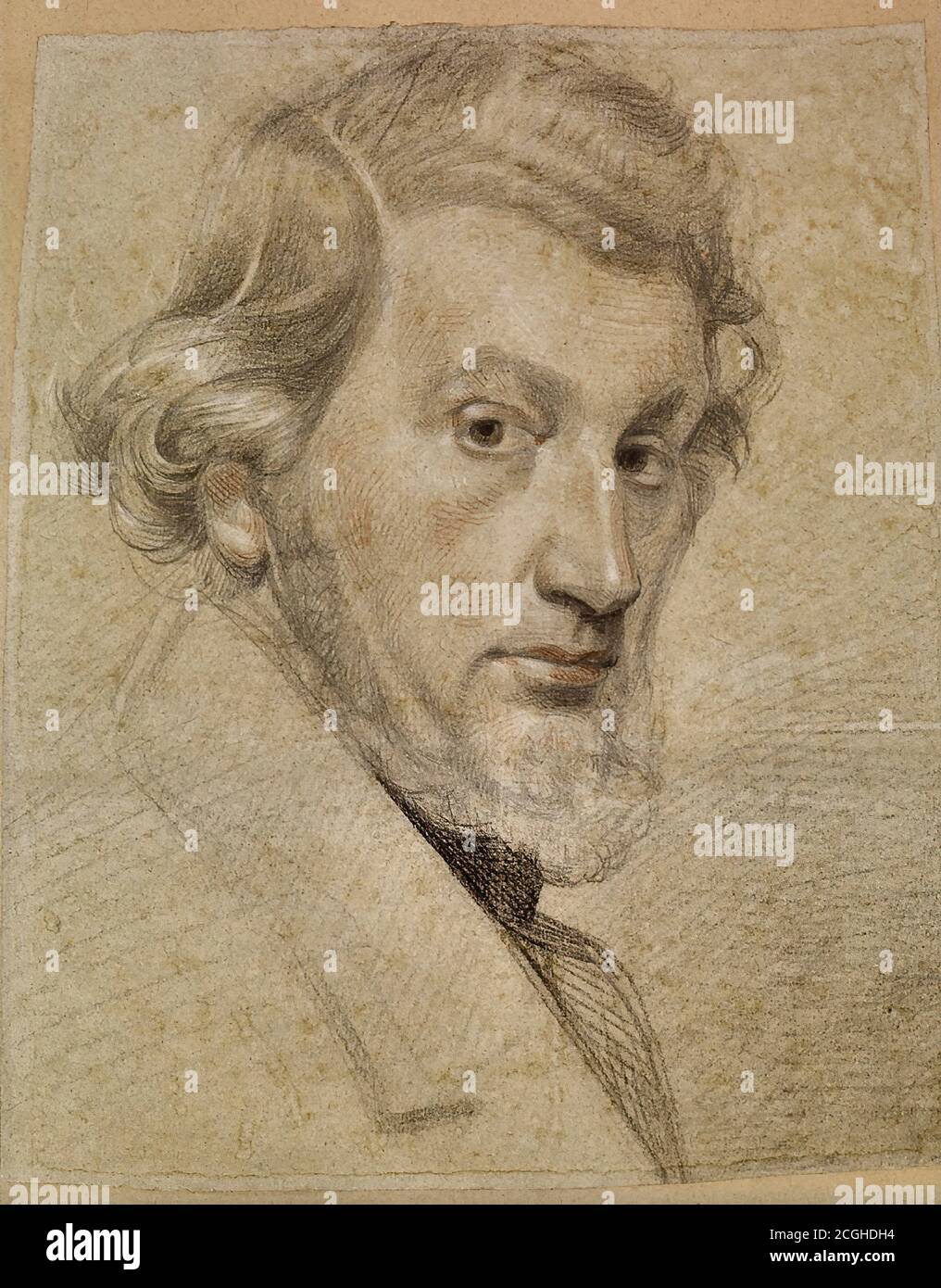 Sandys Anthony Frederick - Portrait of Anthony Sandys the Artist's ...